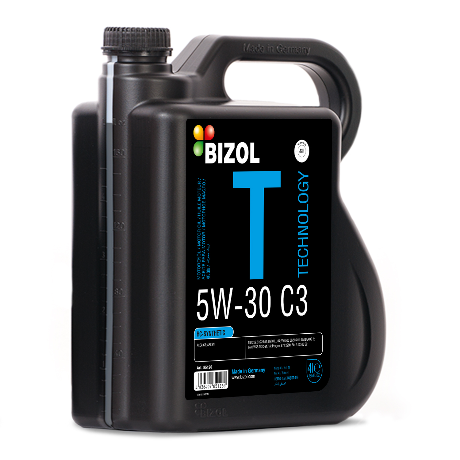 BIZOL Technology 5W30 C3 | Tepalubaze.lt