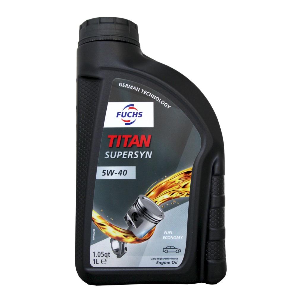 FUCHS TITAN SUPERSYN 5W40 - Tepalu baze