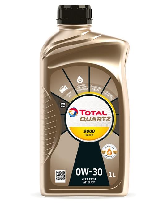 TOTAL Quartz 9000 Energy 0W30 | Tepalubaze.lt