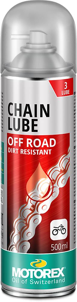 MOTOREX Chain Lube Off Road | 500 ml - Tepalu baze