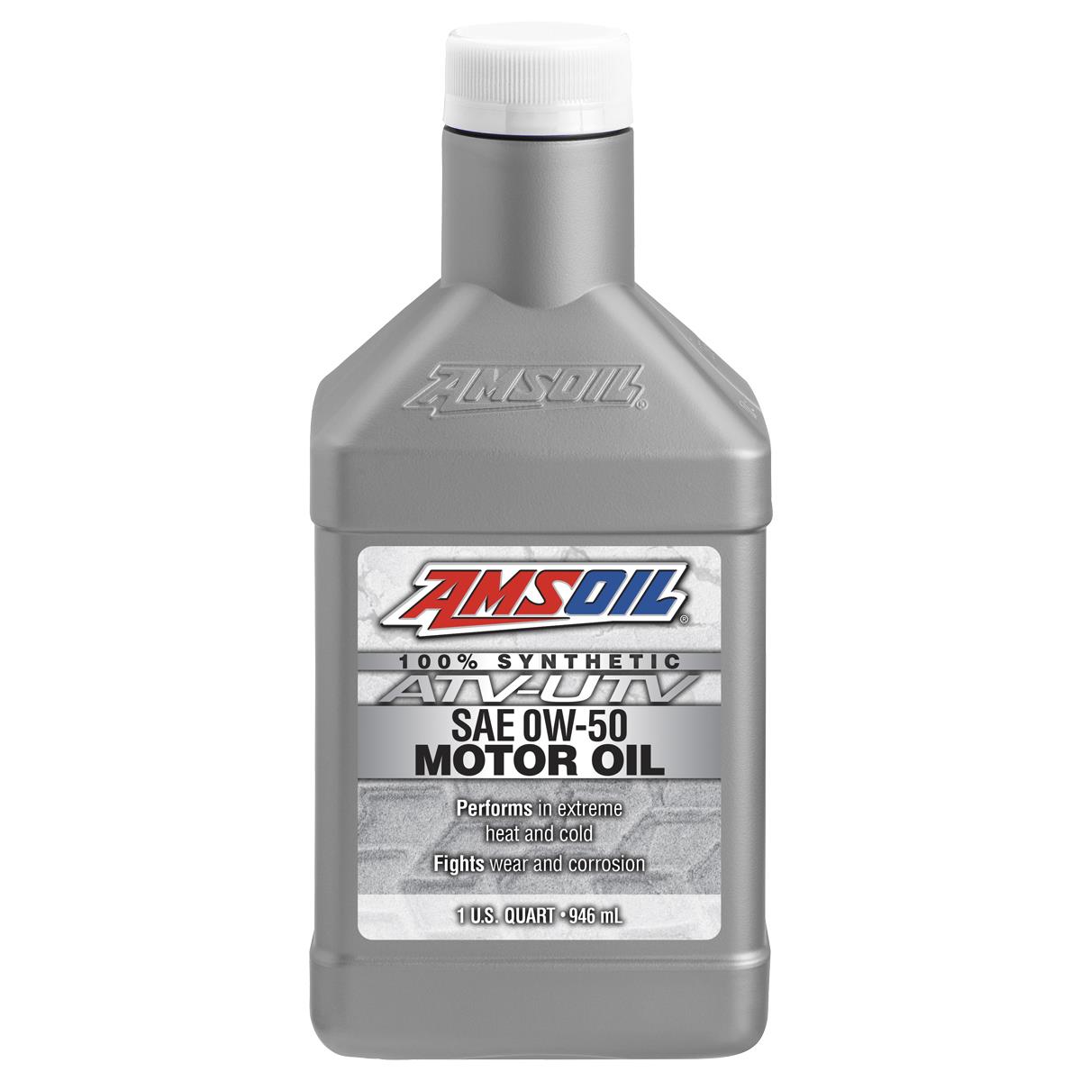 AMSOIL 0W50 100% Synthetic ATV/UTV Motor Oil - Tepalu baze