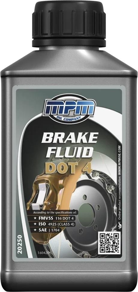 MPM Brake Fluid DOT 4 - Tepalu baze