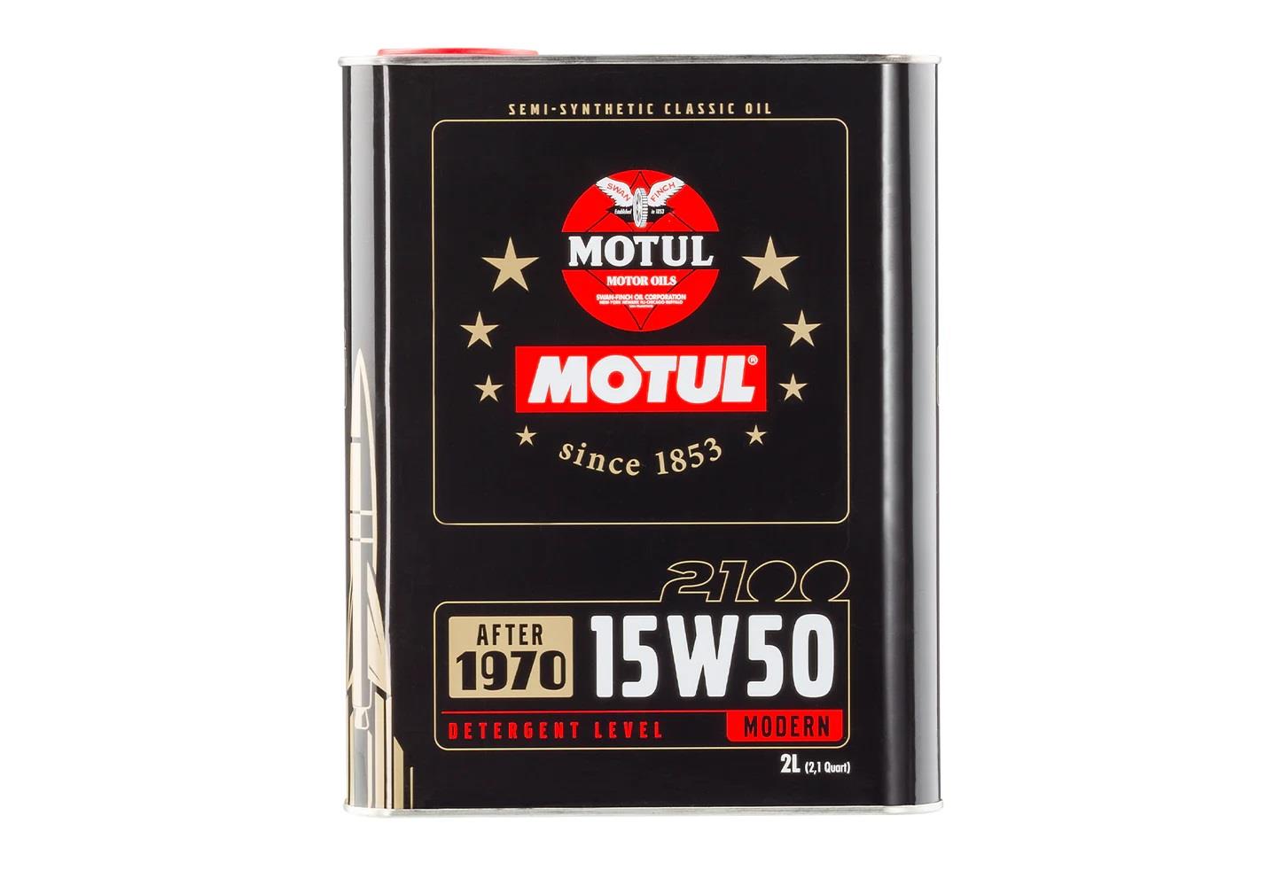 MOTUL 2100 Classic Oil 15W50 | 2 l - Tepalu baze
