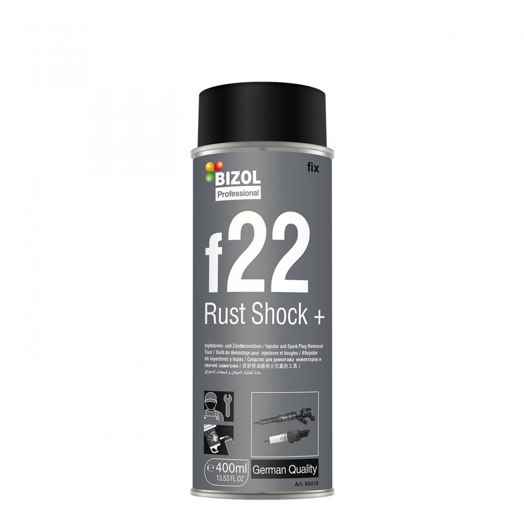 BIZOL Rust Shock+ f22 | 400 ml - Tepalu baze