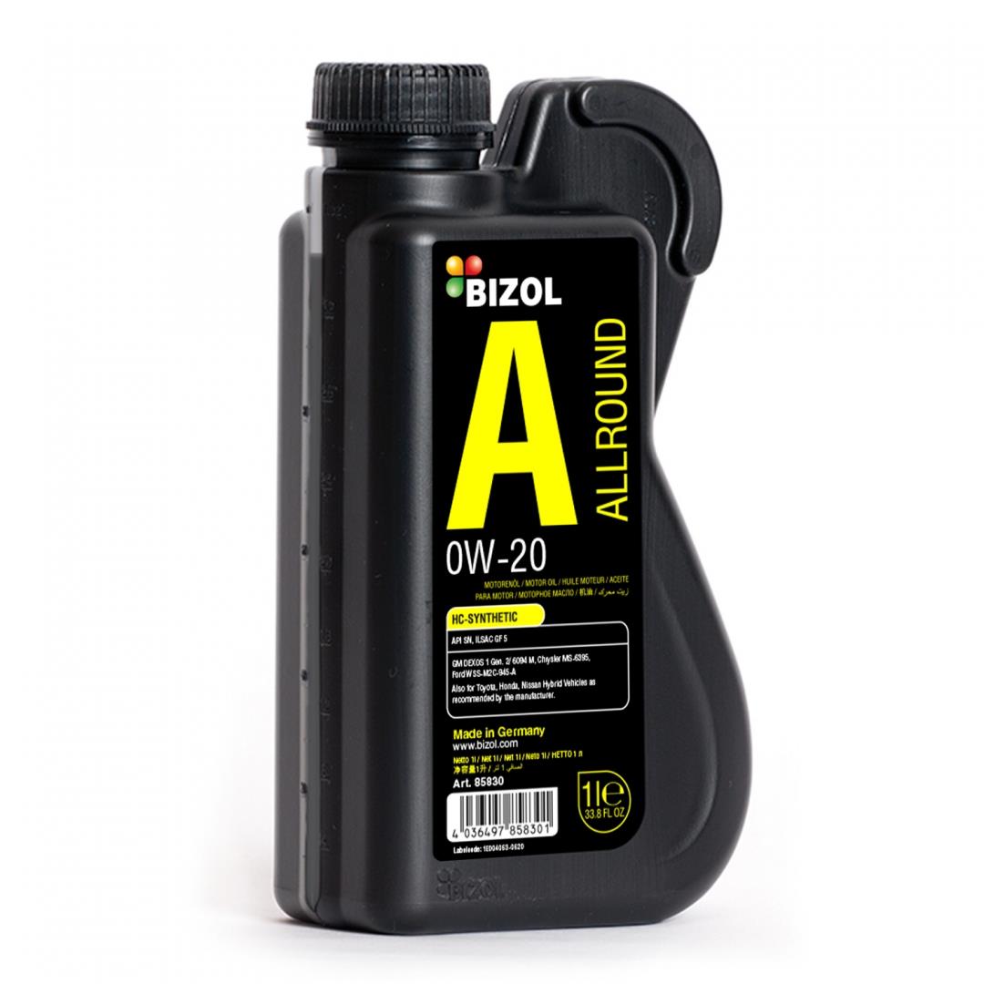 BIZOL Allround 0W20 | 1 l | Tepalubaze.lt
