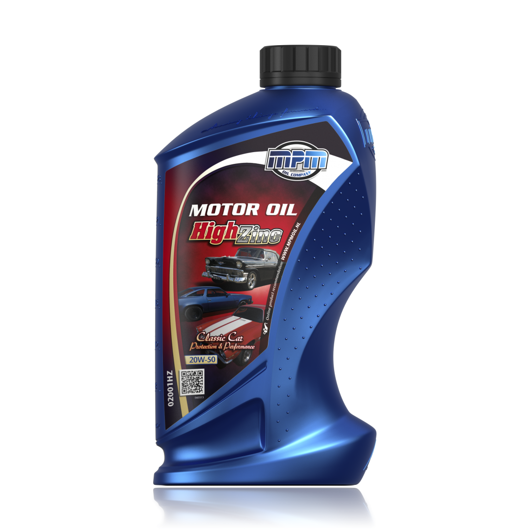 MPM Motor Oil 20W50 Classic High Zinc - Tepalu baze