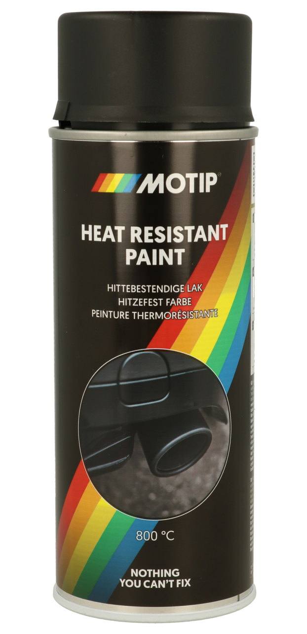MOTIP Heat Resistant Paint Black | Tepalubaze.lt